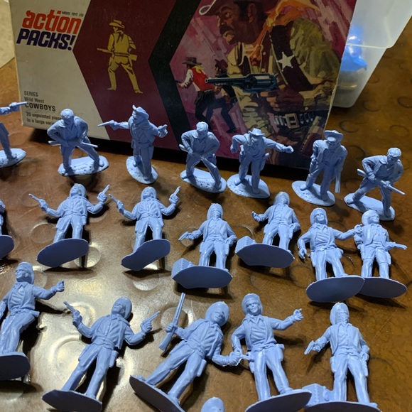 Action Packs | Other | Vintage Action Packs Wild West Cowboys Ap7 ...